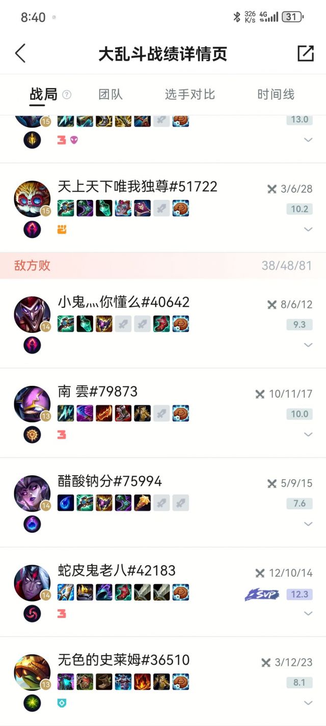 [大乱斗！]沟槽的大乱斗遇到369了 NGA玩家社区