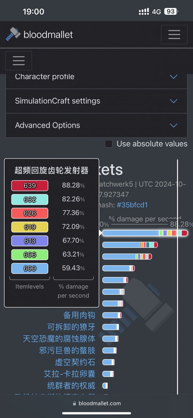 [PVE] 饰品选择和之前差不多，昨天为bloodmallet网页bug NGA玩家社区