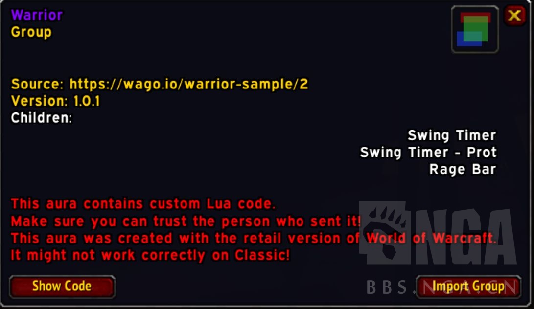 [WA] [原创] [小玩意儿] 冰法冰刺BUFF监视 NGA玩家社区