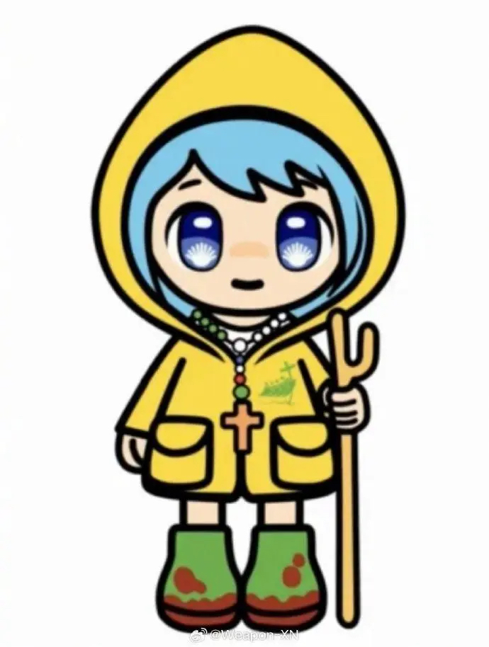 基督教梵蒂冈推出二次元卡通吉祥物Luce 178