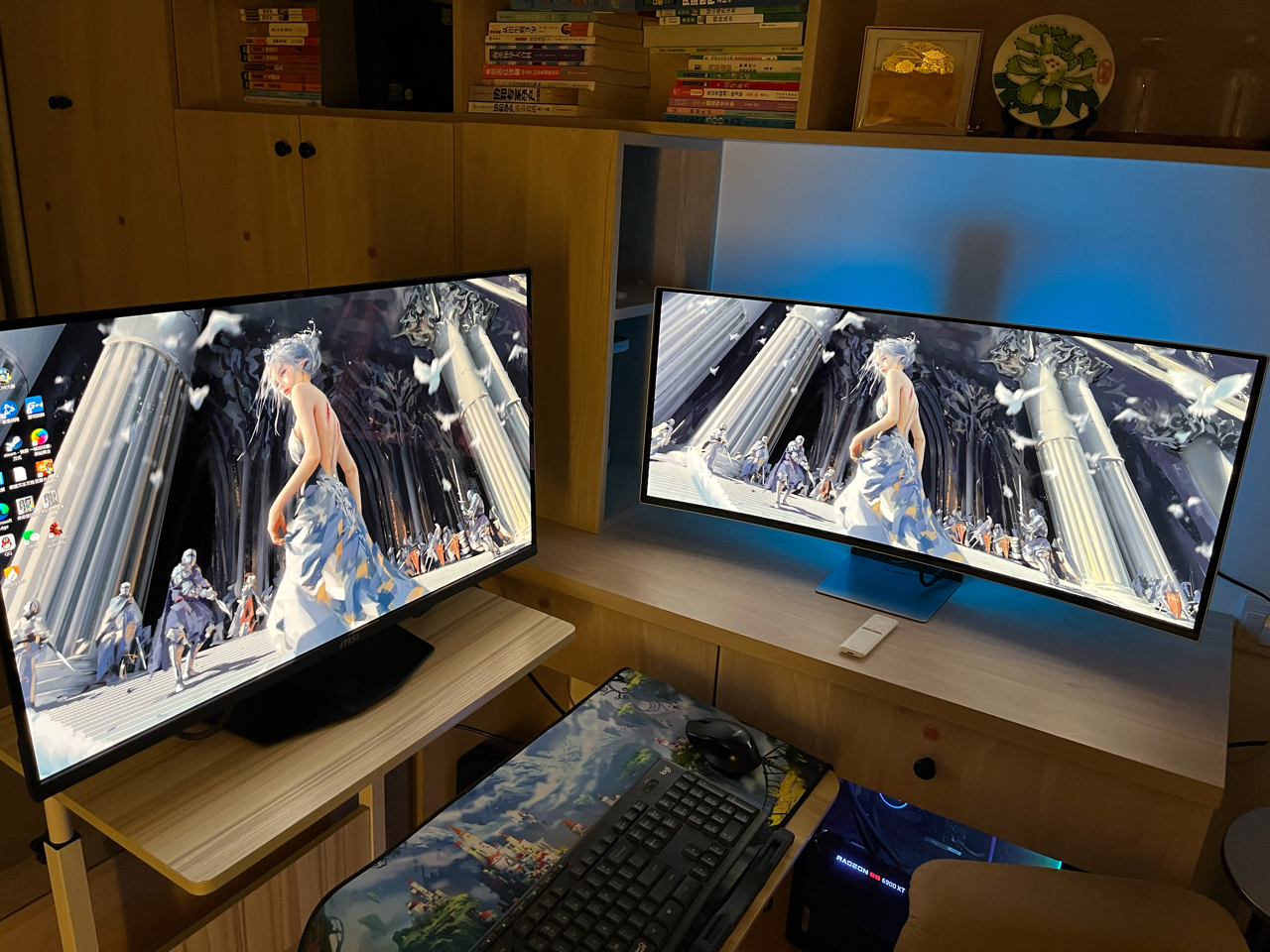 新入一台微星4K240的QD oled和三星G8 oled做对比 NGA玩家社区