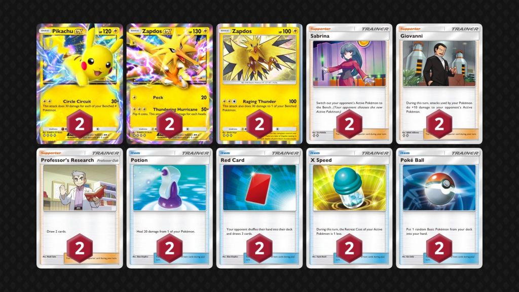 [PTCG]几个现环境非官方赛的top牌组 NGA玩家社区