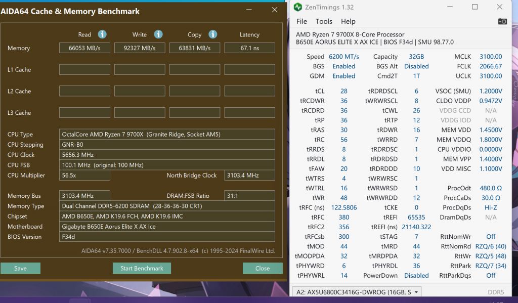 [已解决]9700x内存延迟无法压低的问题 NGA玩家社区