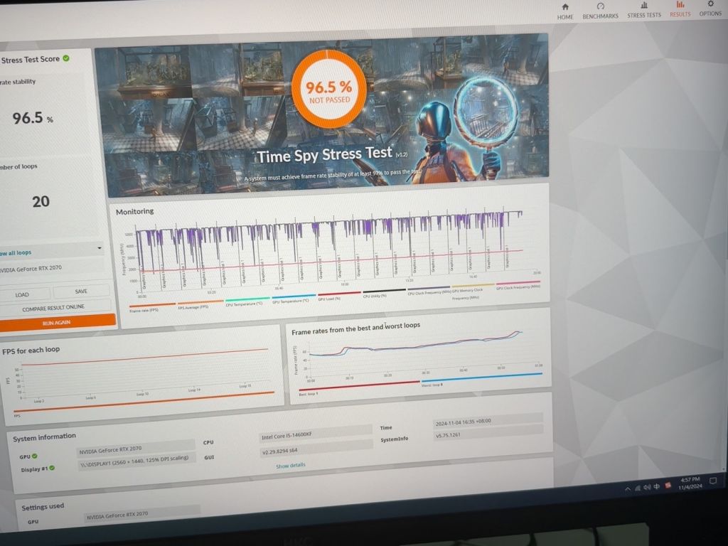 求助，3DMark压力测试相关 NGA玩家社区