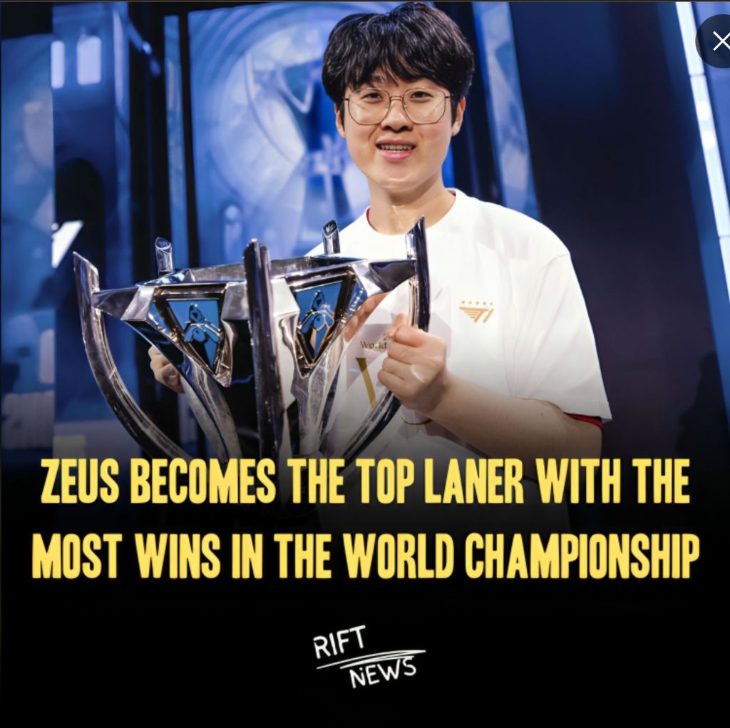 [联盟赛事]Zeus决赛后变成S赛胜利场数最多的上单 NGA玩家社区