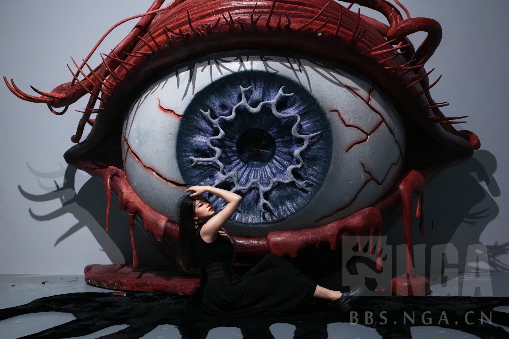 类似克苏鲁风格展览的人像，欢迎各位dalao点评。 NGA玩家社区