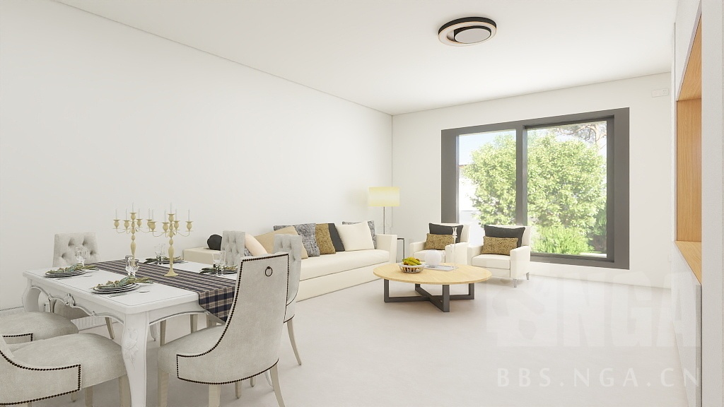 套内120平，12W硬装能拿下来不？(设计图，水电，效果图已经自学画了) NGA玩家社区