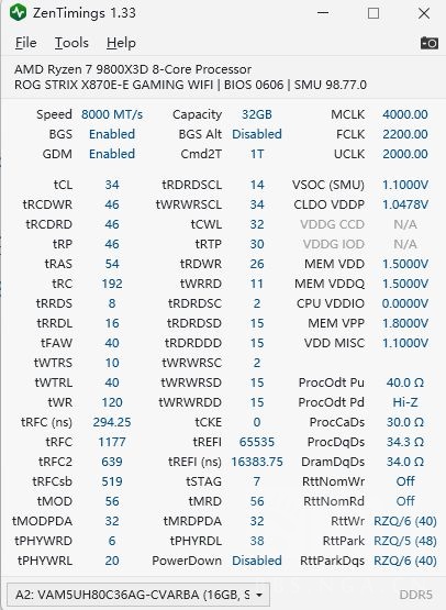 AMD DDR5内存超频指南—从放弃到入门 NGA玩家社区