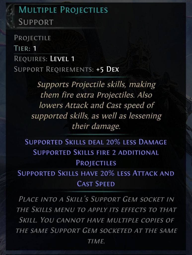 [BD探讨] poe2 弓只有锐眼升华加一个投射物吗 178