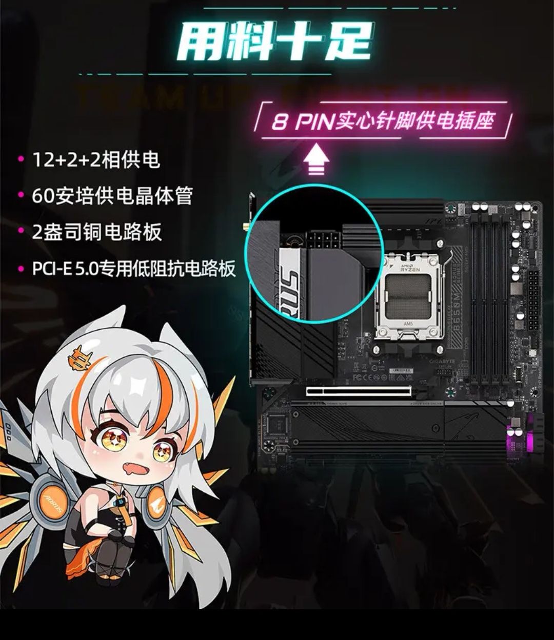 [我不能李姐]冰雕小雕一个8Pin的CPU供电插口提供12+2+2相的供电的吗？ NGA玩家社区