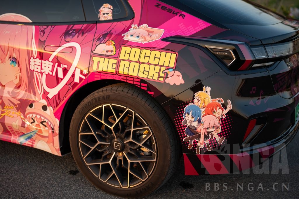 [提车x痛车]极氪001allnewnew x 孤独摇滚 提车痛车套餐 NGA玩家社区