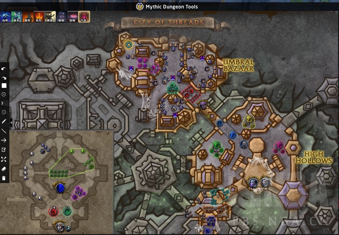 [PVE] [11.0][复仇]最适合中老年手残党的DHT八门全开集合石攻略 NGA玩家社区