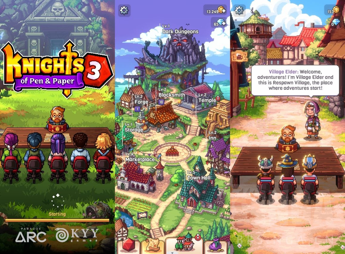 [安利]竖屏游戏推荐：knight of pen&paper3(纸笔骑士3) NGA玩家社区