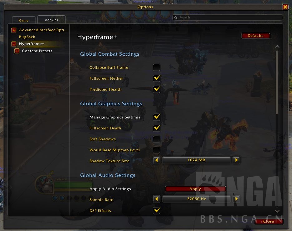 [搬运]Hyperframe根据场景自动调整预设的图形效果(FPS优化器) NGA玩家社区