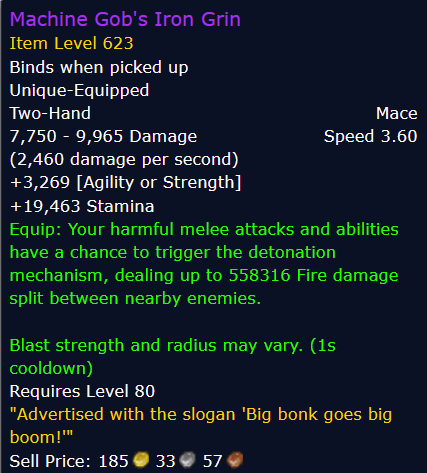 [PTR] 11.1团本特效装备预览 NGA玩家社区