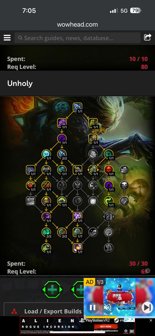 看到wcl 第一和第二邪dk这样点天赋 NGA玩家社区