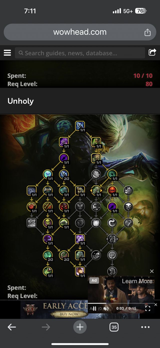 看到wcl 第一和第二邪dk这样点天赋 NGA玩家社区