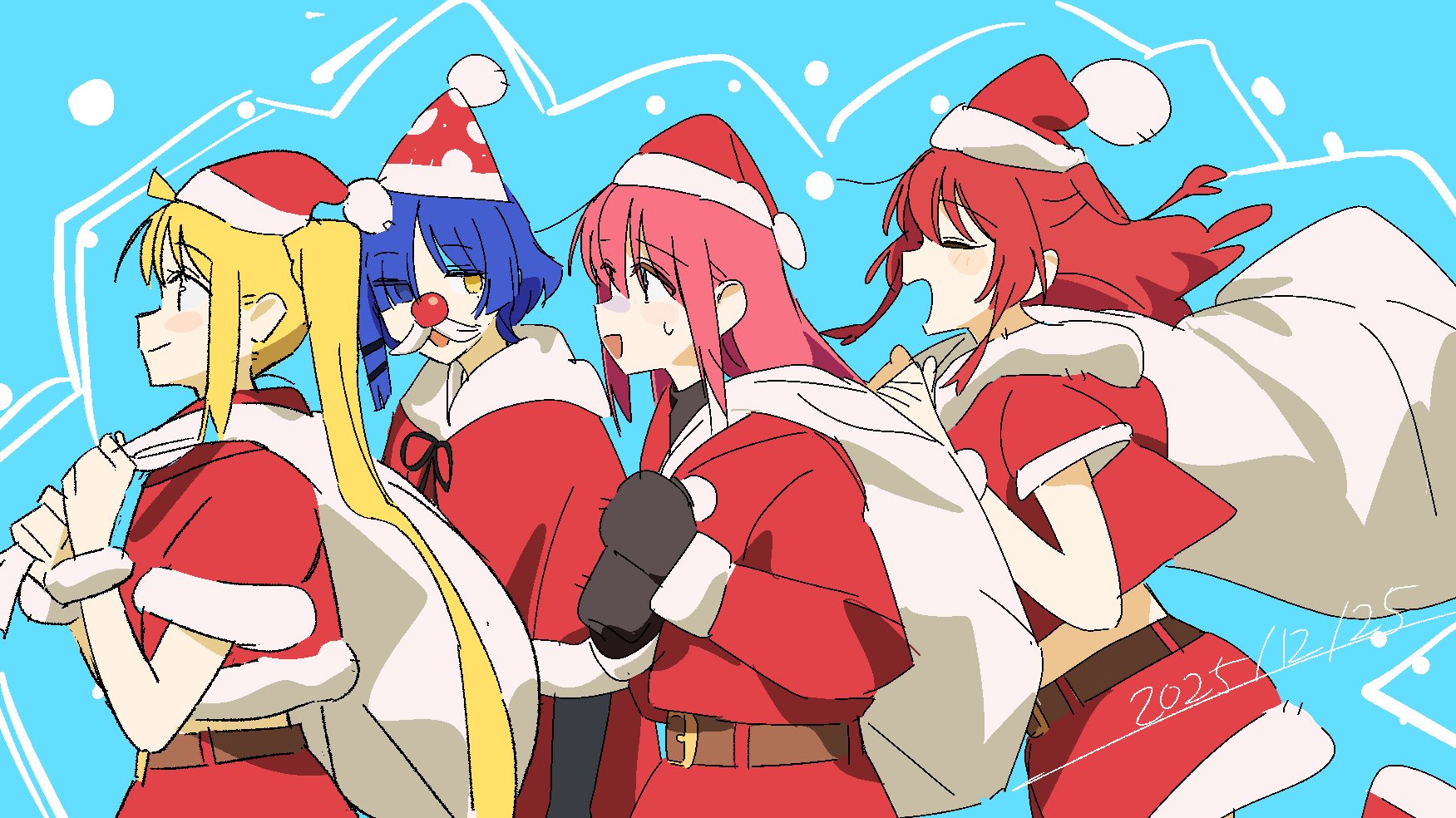 [孤独摇滚]krrr圣诞贺图 NGA玩家社区