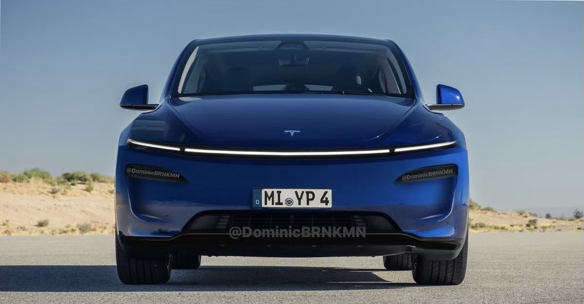 据传这是model y的前脸，怎么有种似诚相识的感觉。 NGA玩家社区