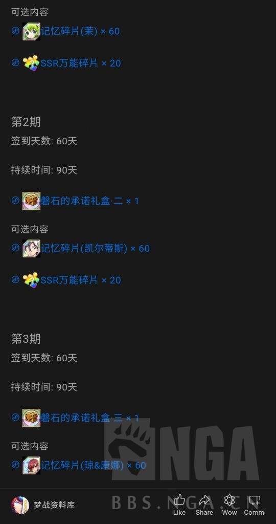 簽到SSR共同點 178