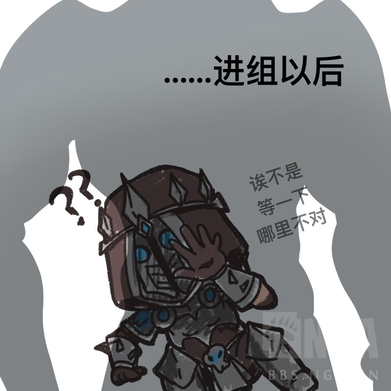 [魔兽世界] 联动摩托，在集合石扶了一整天贫的小dk NGA玩家社区