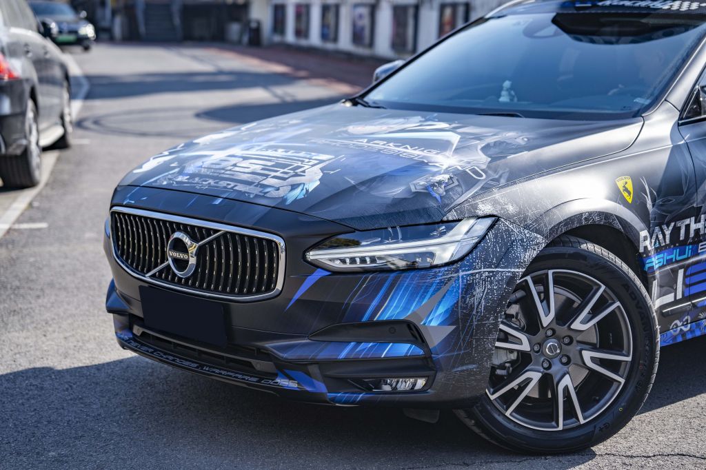 明日方舟雷蛇痛车 ，沃尔沃v90，实车效果展示 NGA玩家社区