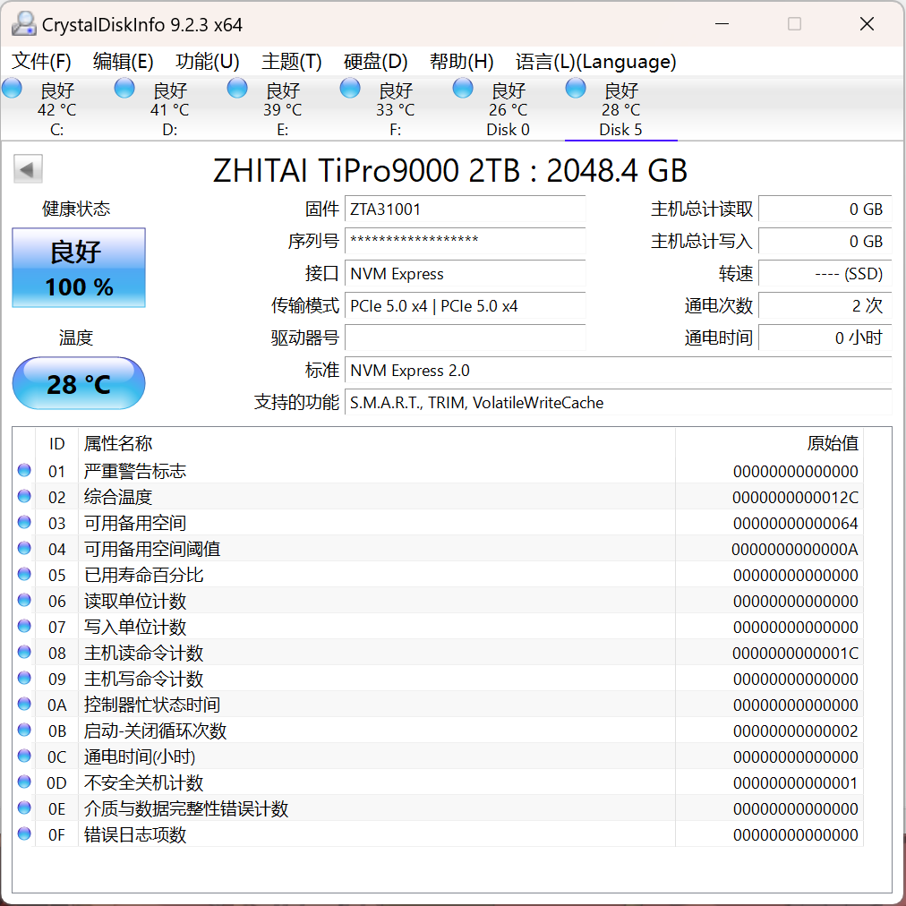 [硬件产品讨论] 致态TiPro 9000开箱 NGA玩家社区