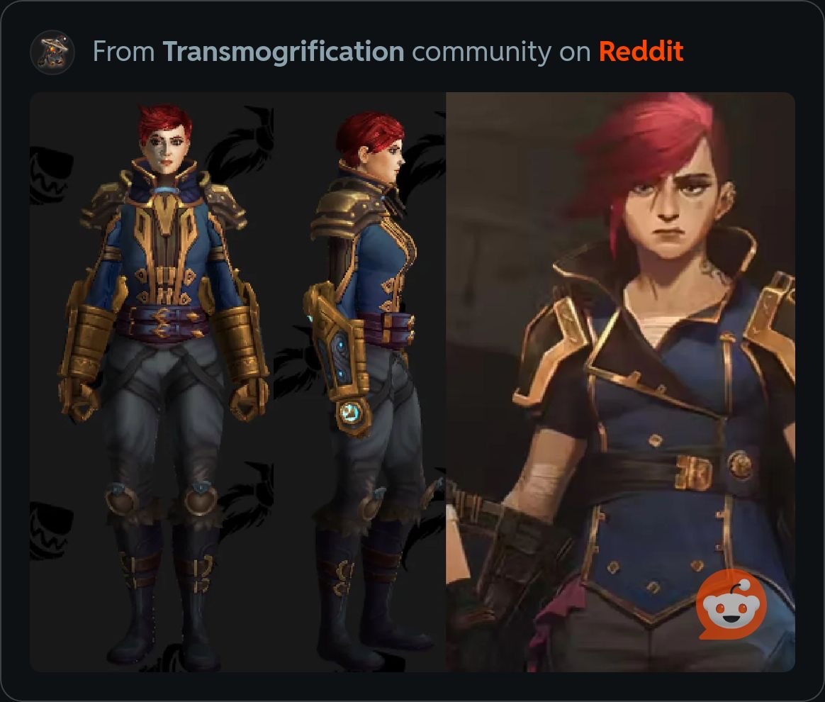 [锁甲] [皮甲] 元旦更新的商栈拳套幻化，可以COS一波LOL双城之战“蔚”或者…… NGA玩家社区