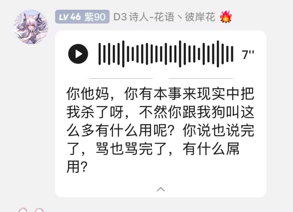 [吐槽]莫名其妙被队里很菜的d3在大群吐槽压力怪，还称与我们打本很牢，打算切割后装甲车过本 NGA玩家社区