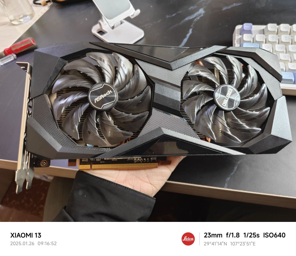 出个才从老爸机箱里拆出来的华擎rx6600 NGA玩家社区