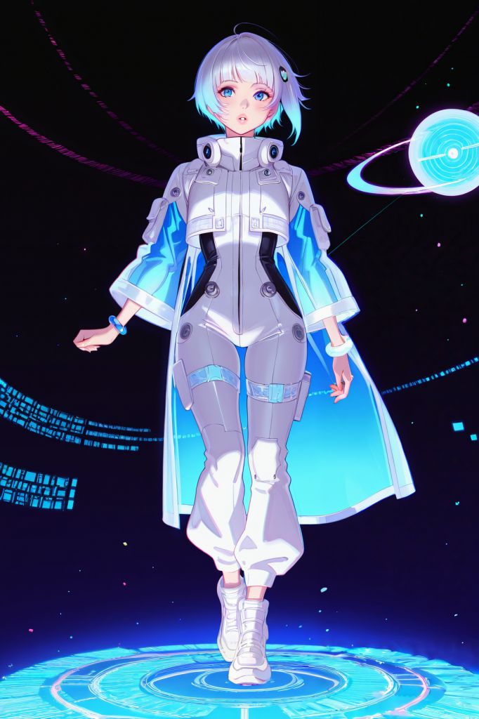 [DeepSeek氵] 用ai画了deepseek自己描述的二次元形象 NGA玩家社区