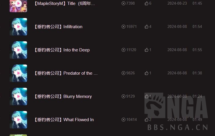 垂钓者公司副本bgm有资源吗？ NGA玩家社区