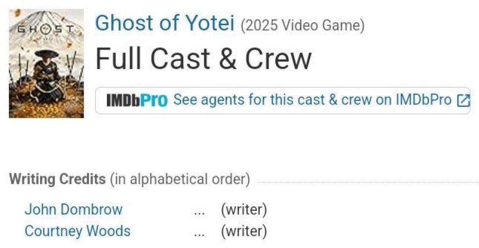 《羊蹄山之魂》编剧将由《龙腾世纪4影障守护者》编剧担任 178