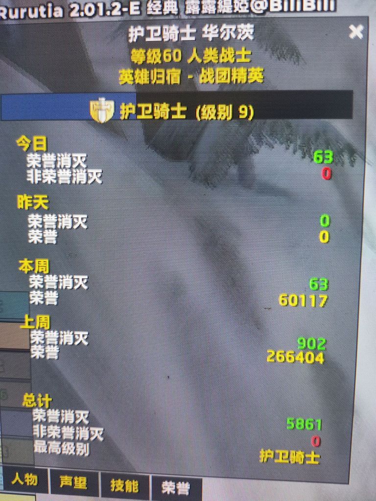 [周年纪念服]r9-r11要打多少荣誉 NGA玩家社区