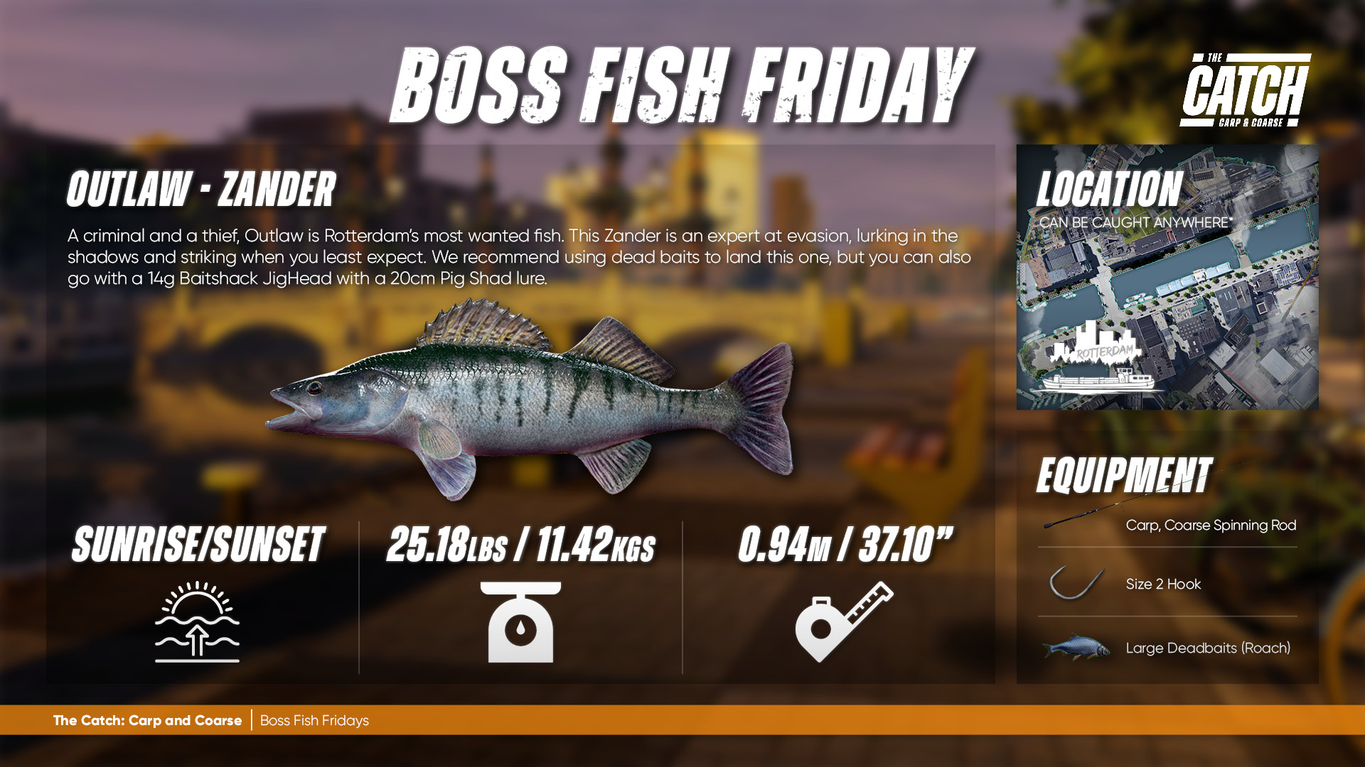 [攻略心得] 捕获物：鲤鱼和大鱼 [The Catch: Carp & Coarse] BOSS鱼 汇总和整理 178