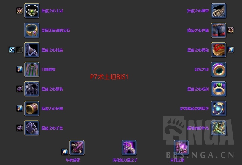 [攻略] P7各职业BIS装(已补全)SST配装更换 NGA玩家社区