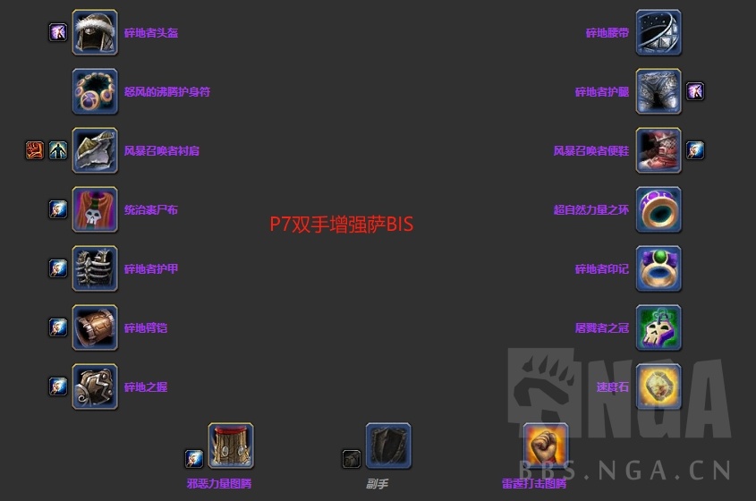 [攻略] P7各职业BIS装(已补全)SST配装更换 NGA玩家社区