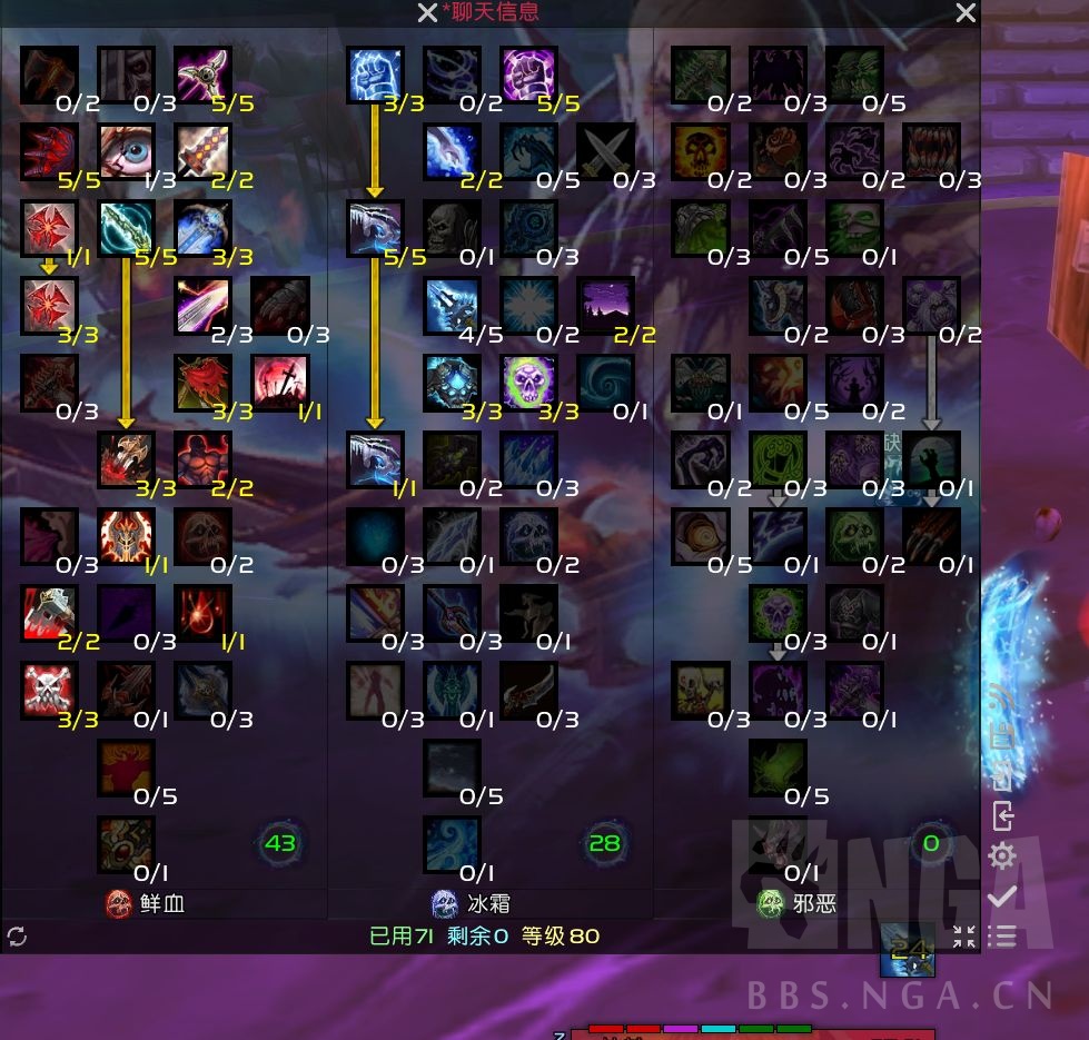 [DKT] [技术讨论] 第一次玩DKT. 希望大佬指点下天赋行不行. NGA玩家社区