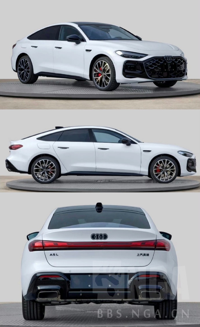 上汽奥迪的A5L证件照也来了 NGA玩家社区
