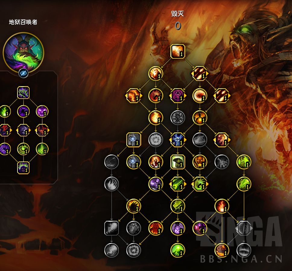 两片火雨的大秘天赋该怎么点呢 NGA玩家社区