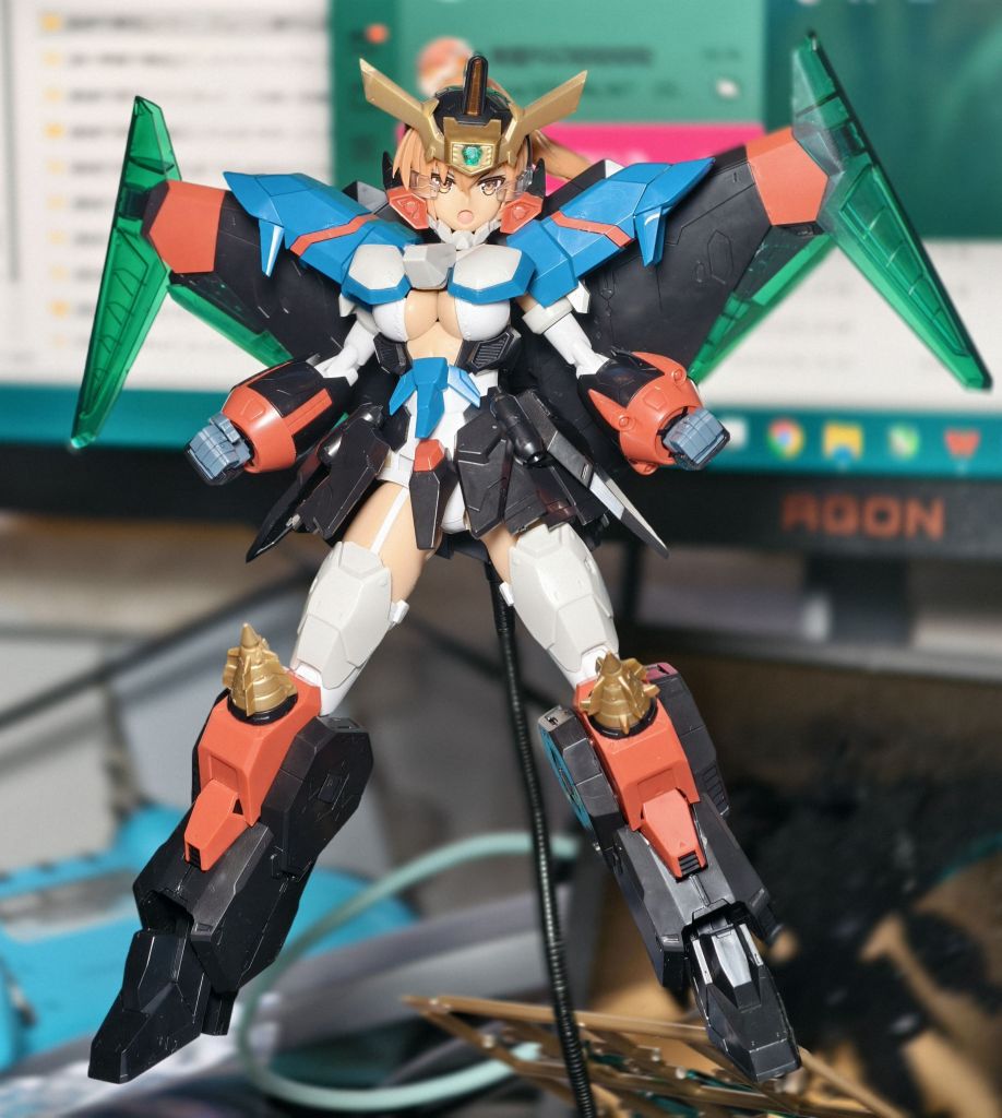 [拼装]纯素组了寿屋勇者王机娘，意外地十分喜欢，又花出去一个MGEX NGA玩家社区