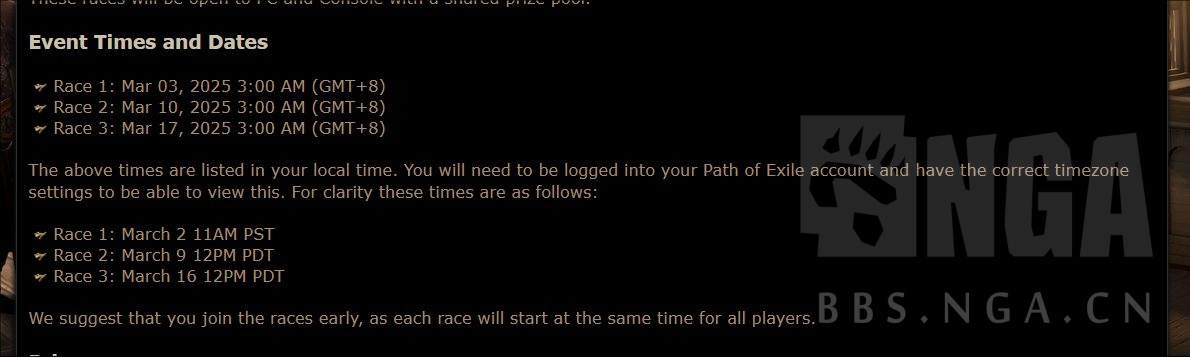 [新闻资讯] 0.2预计一个月内发布，3月份开启poe2第一次比赛 NGA玩家社区