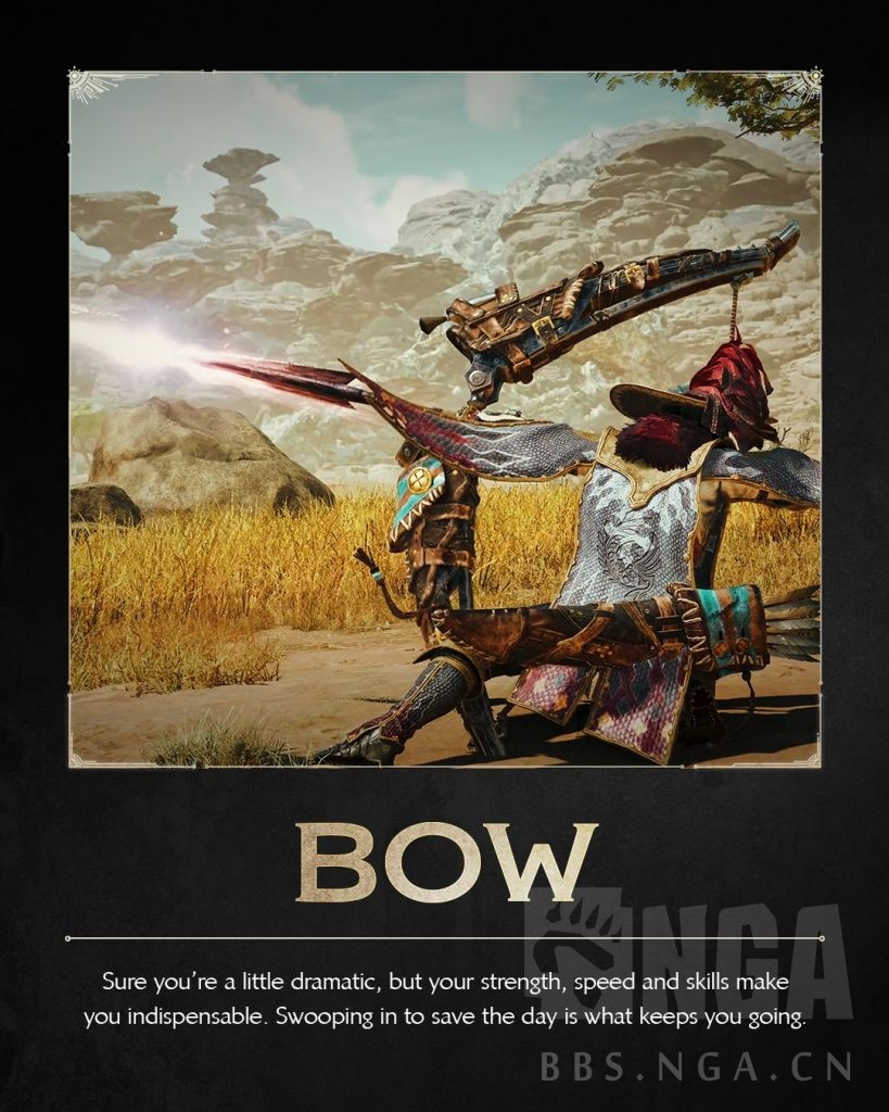 [Wilds] [趣闻] [官方] [搬运] 每天庆祝一种武器直至荒野发售，快来看卡普空如何描述你钟爱的武器 178