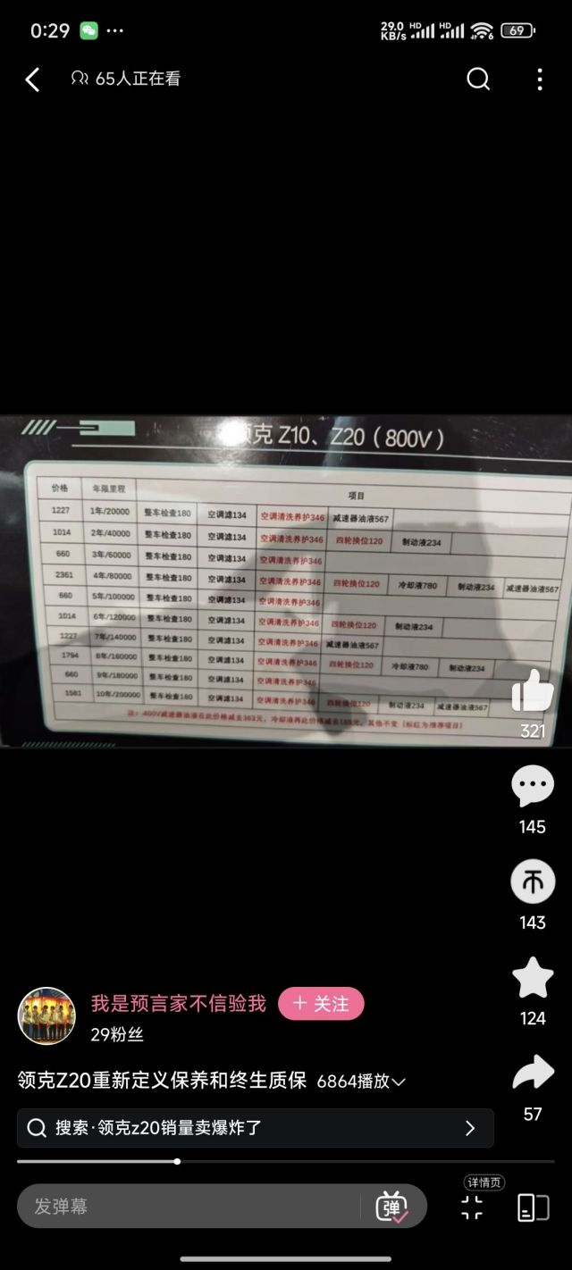领克确认Z20首保费用为255元，并承诺加快哨兵模式开发 NGA玩家社区