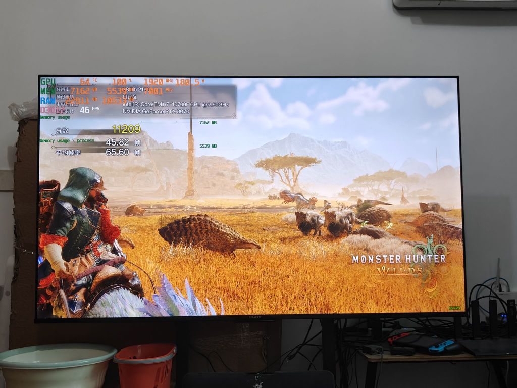 3070可以放心入PC版 实录荒野4k dlss4 极高帧率档 最低45帧平均60 NGA玩家社区