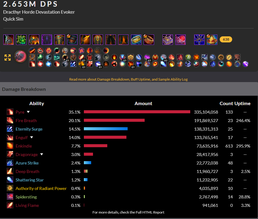 [湮灭PVE]唤魔师湮灭专精11.1更新与相关分析 NGA玩家社区