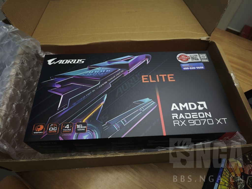 小雕9070XT开箱 NGA玩家社区