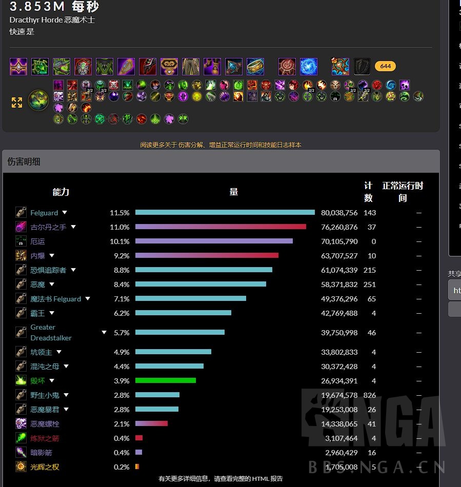 恶魔5目标aoe比模拟低了100W NGA玩家社区