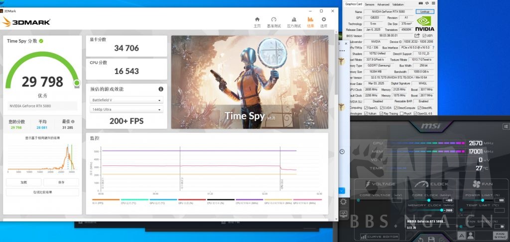 [作业贴] 5080FE到手&超频测试，附带小桌面ATX机箱装机 NGA玩家社区