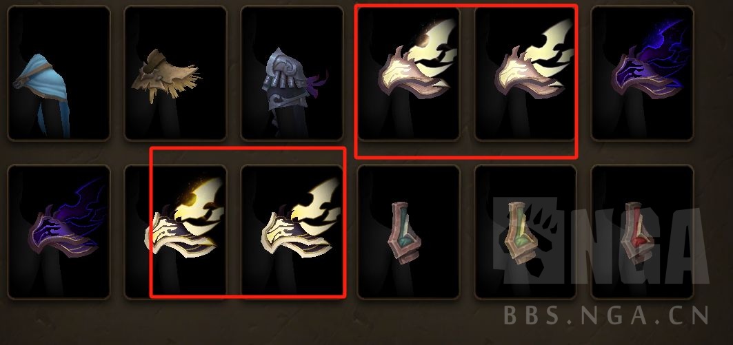 [肩部] 求助，用过巨龙S2/S3的特效石，但是肩膀的特效幻化为什么消失了？ NGA玩家社区